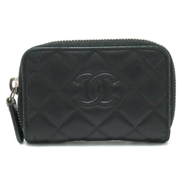 CHANEL | Accessories | Chanel Chanel Matelasse Coco Mark Coin Case ...
